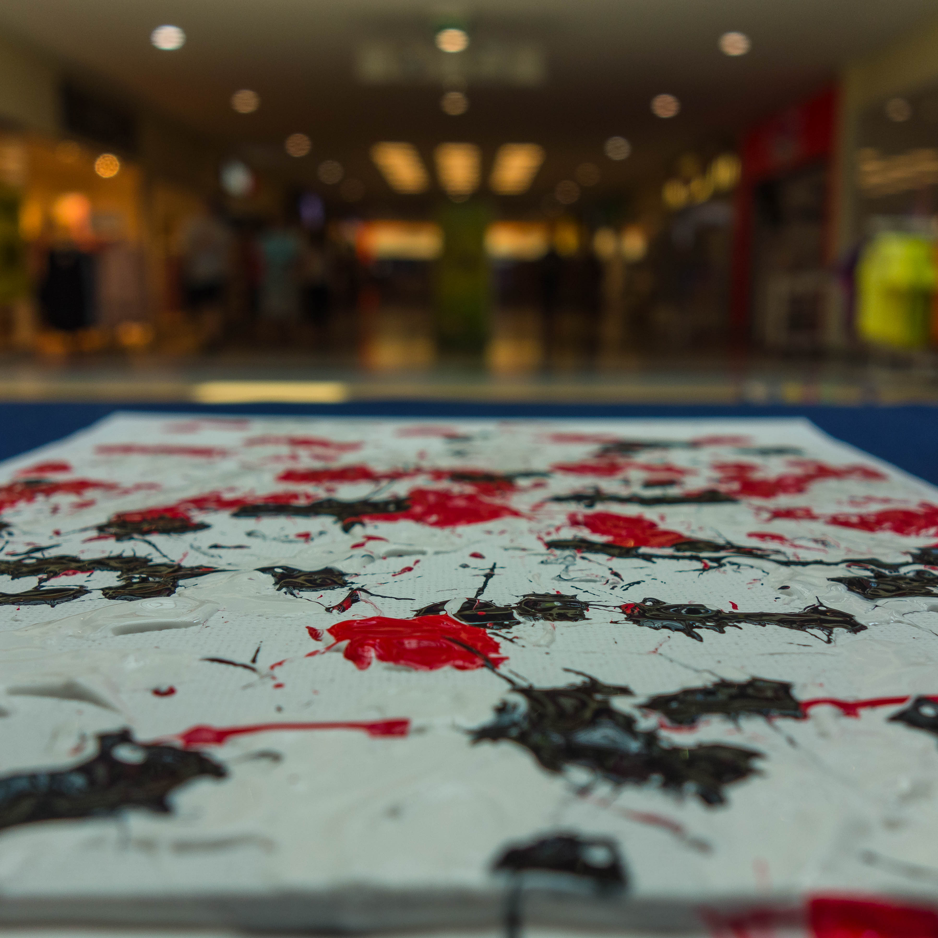 Thomy der Weltenbummler - Action-Painting